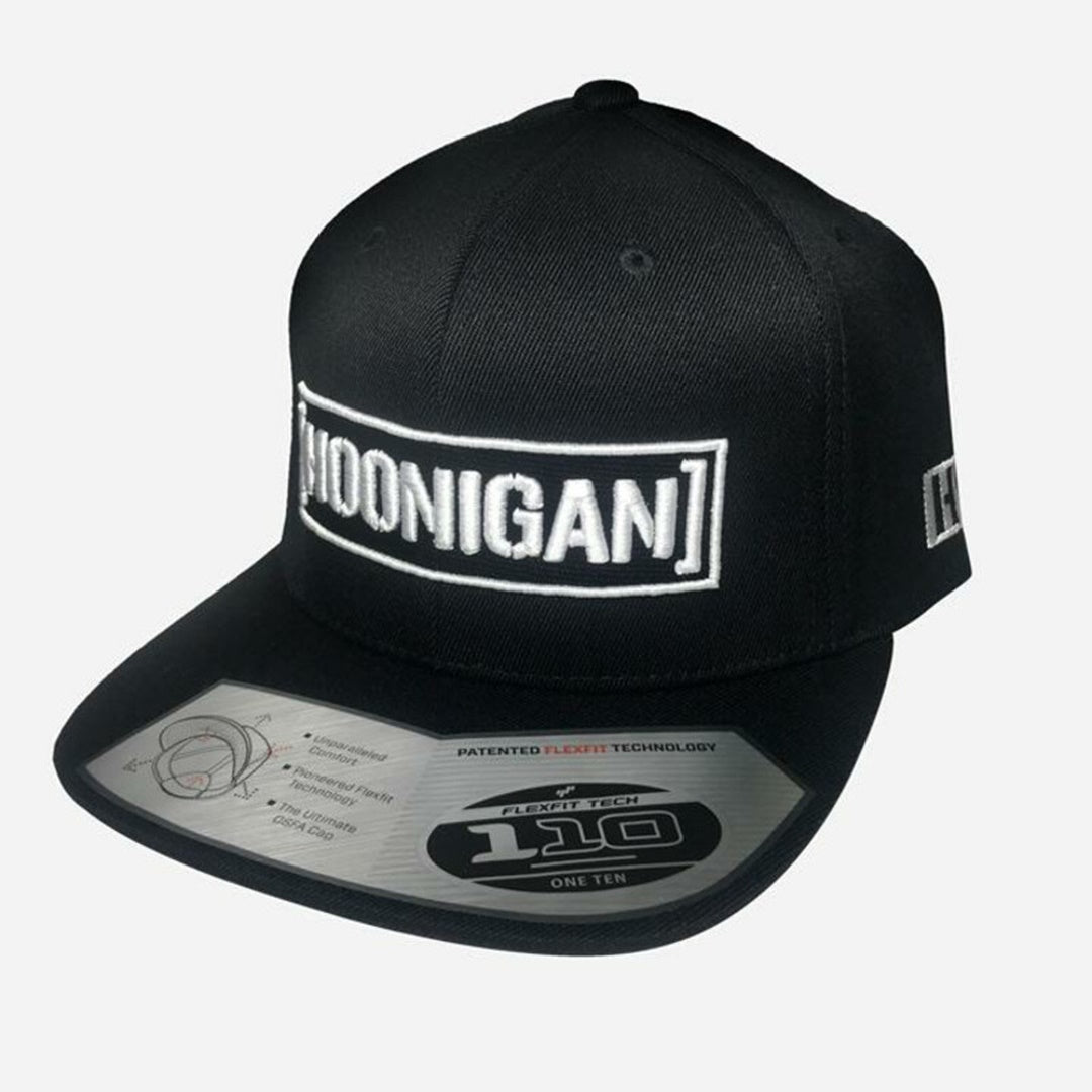 Hoonigan Censor Bar 110 Snapback Flat Brim Baseball Cap - Black – Get FNKD
